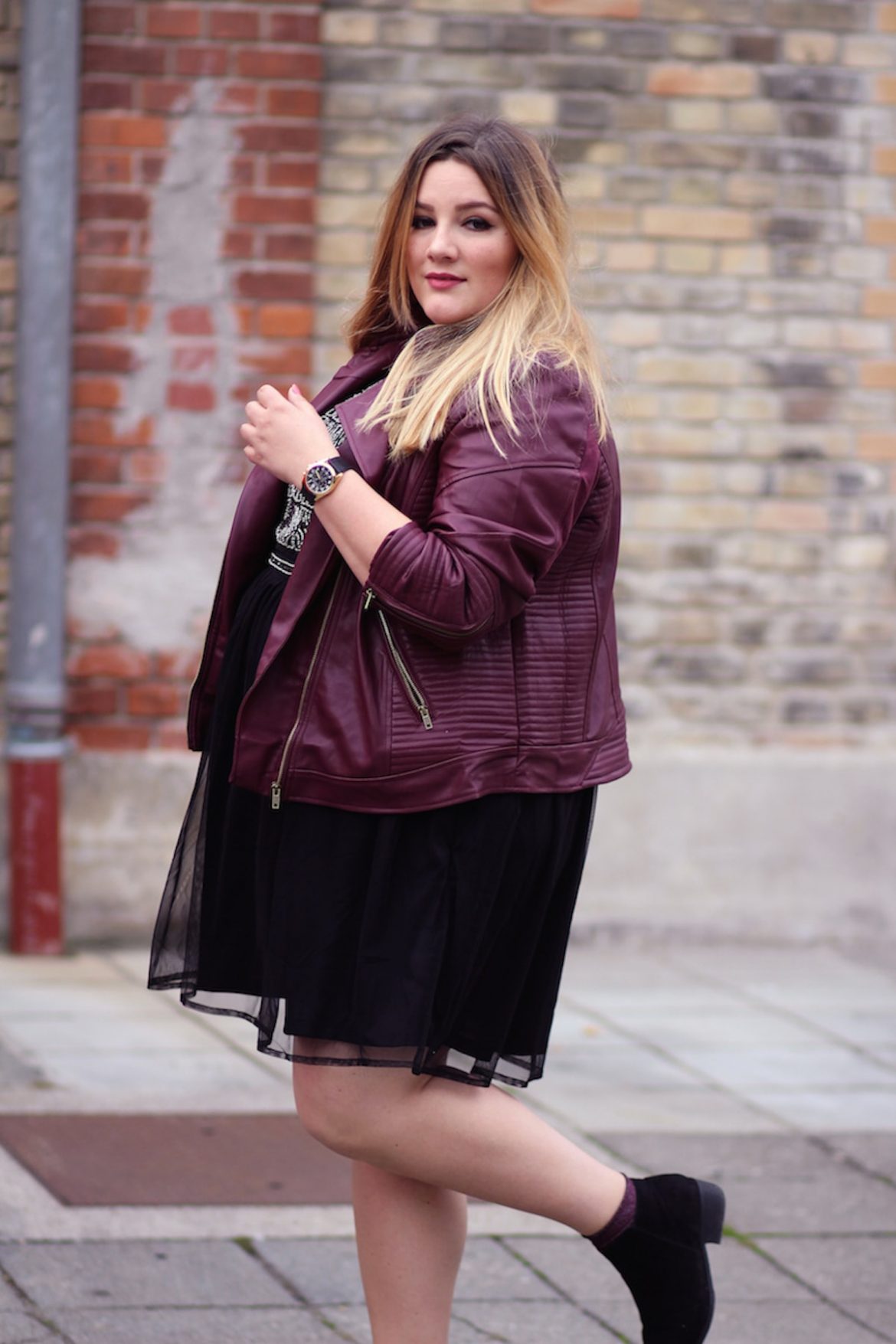 Plus Size Outfit - Rockstar - Theodora Flipper